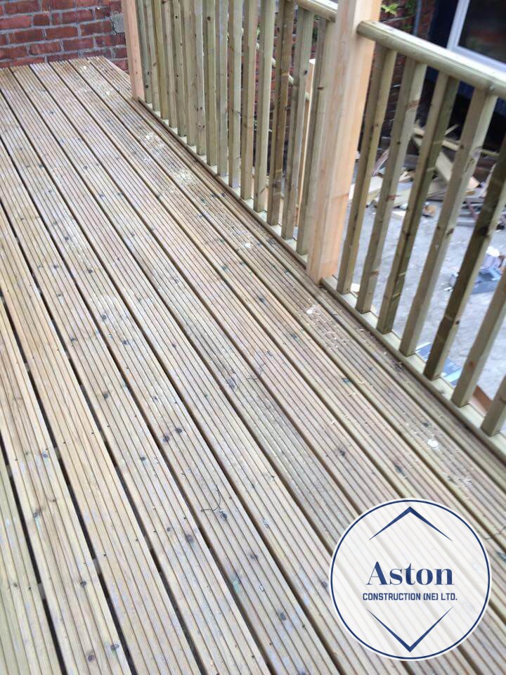Raised Decking | Aston Construction (NE) Ltd.