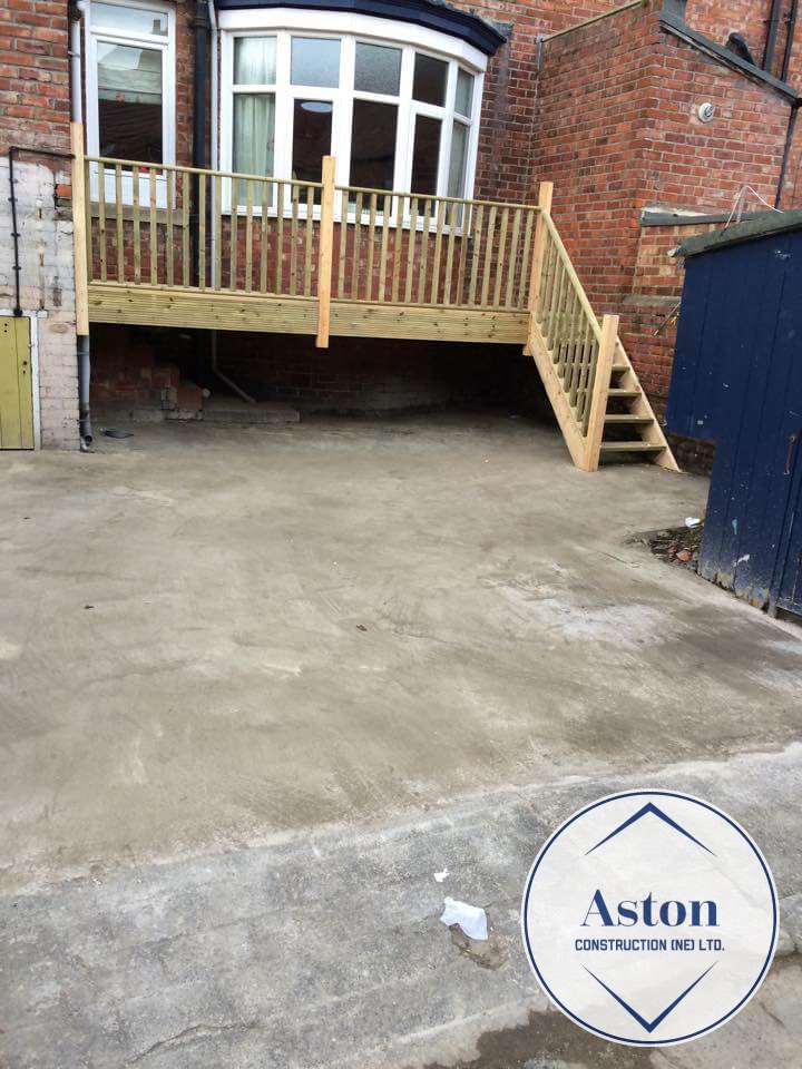 Raised Decking | Aston Construction (NE) Ltd.